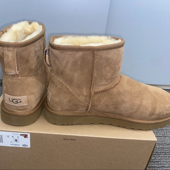 UGG | Shoes | Ugg Classic Mini Boot Size 8 Brand New | Poshmark